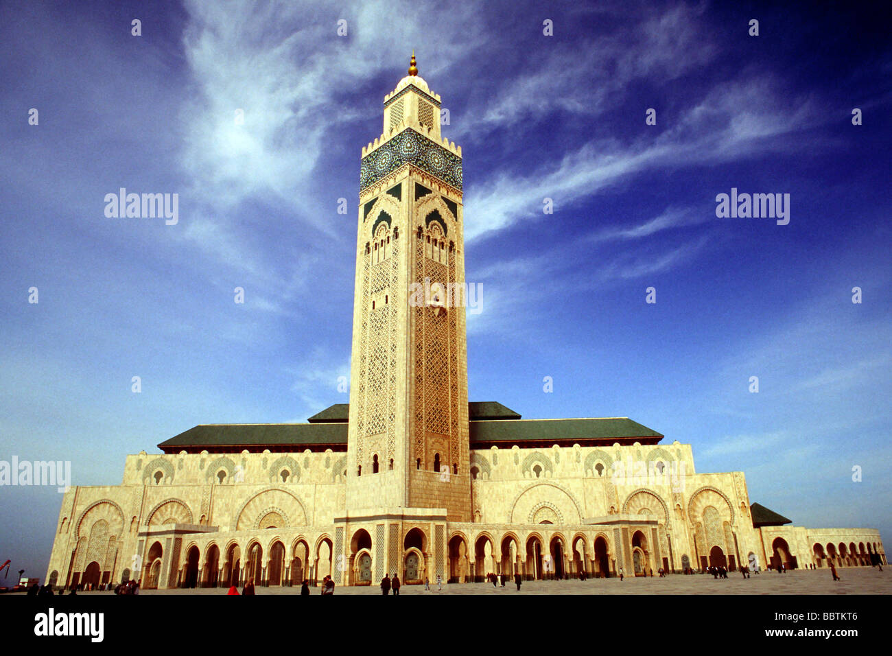 Mohammed V mosque, Casablanca, Morocco, North Africa Stock Photo - Alamy