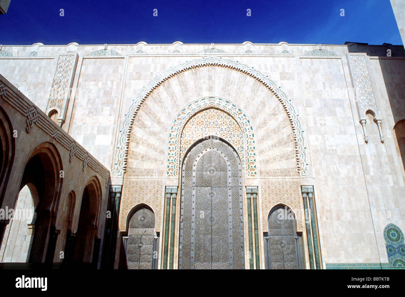 Mohammed V mosque, Casablanca, Morocco, North Africa Stock Photo - Alamy