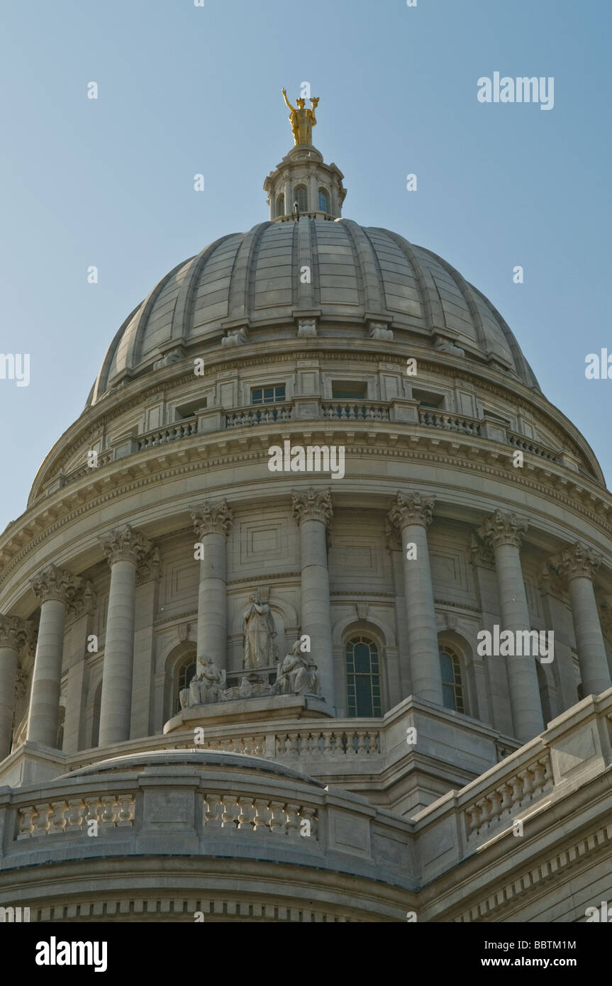 Capitol Building in Madison Wisconsin Stock Photo - Alamy