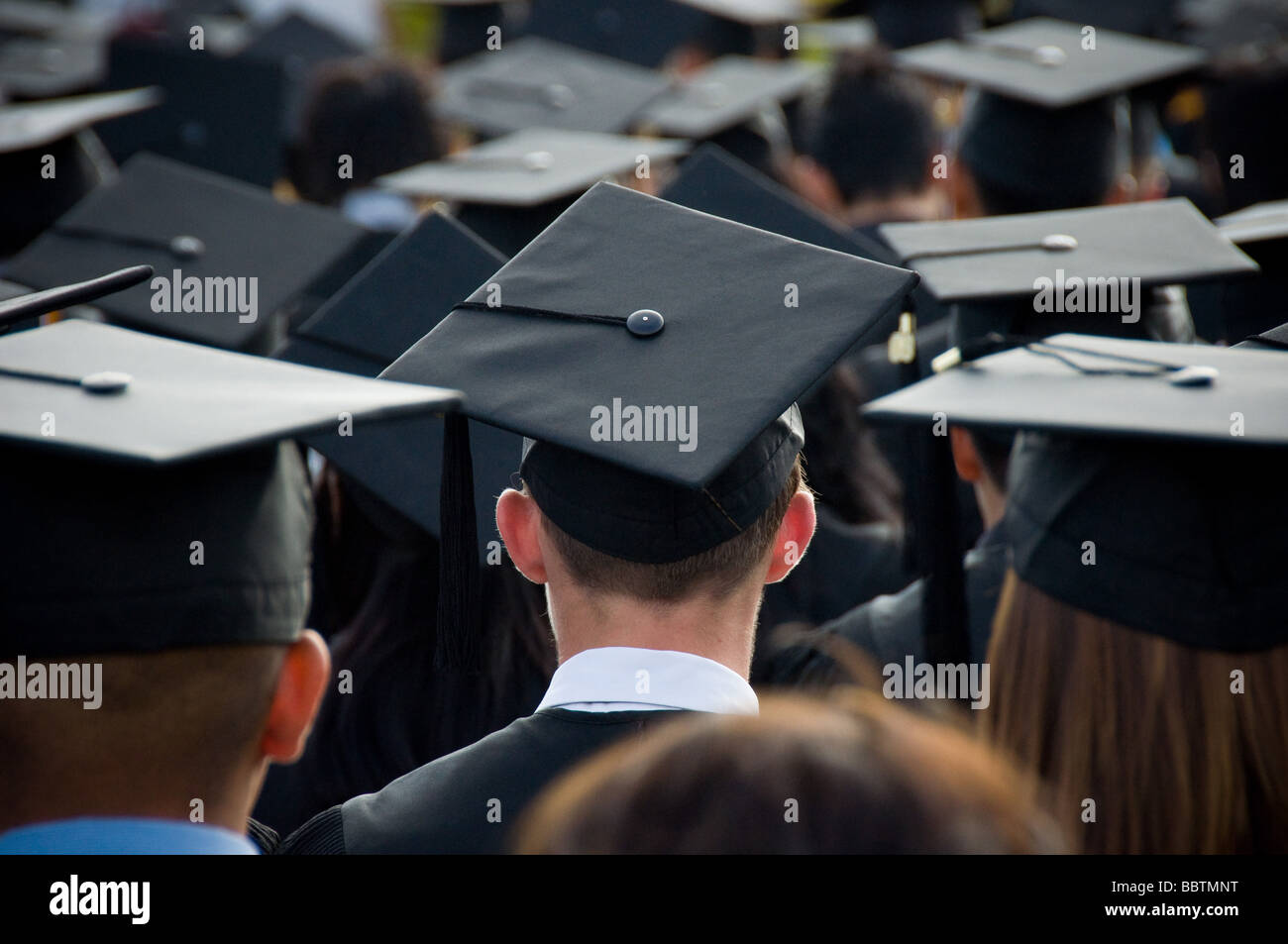 2009 High School Graduation cap gown teen teenager Stock Photo - Alamy