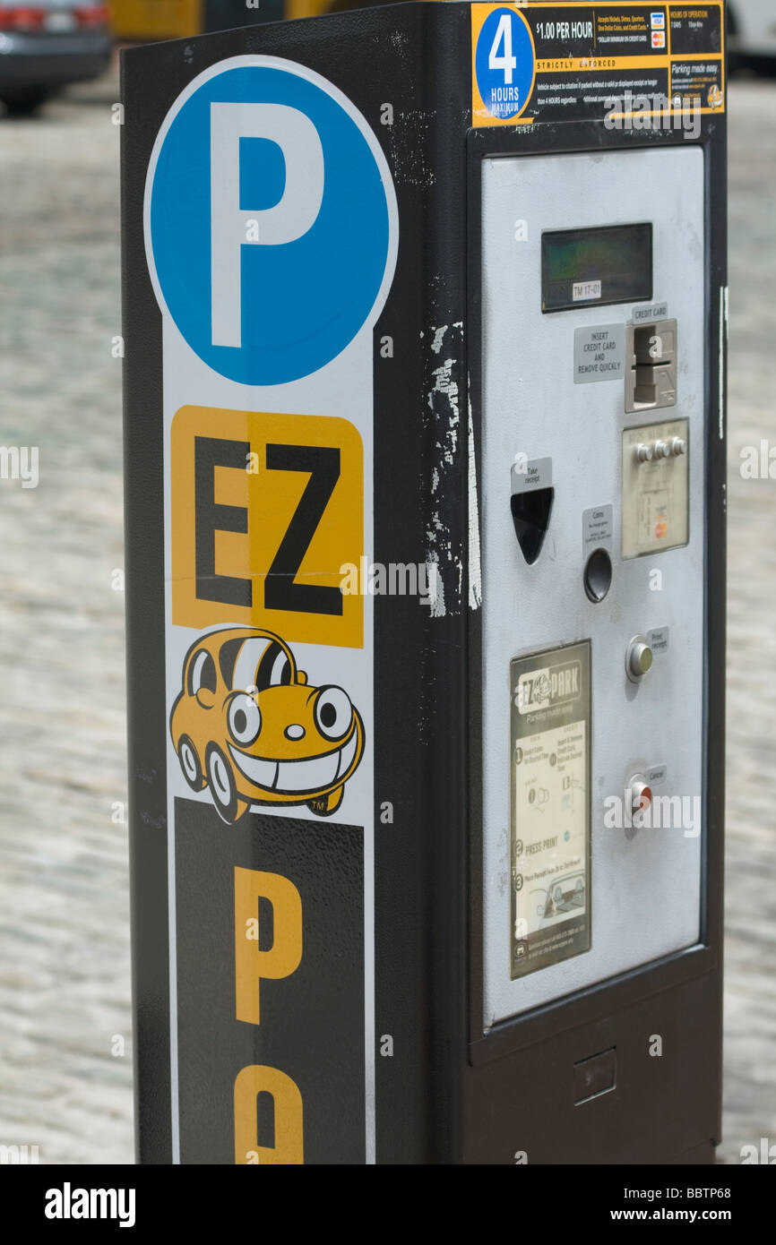 E z park parking meter hi-res stock photography and images - Alamy