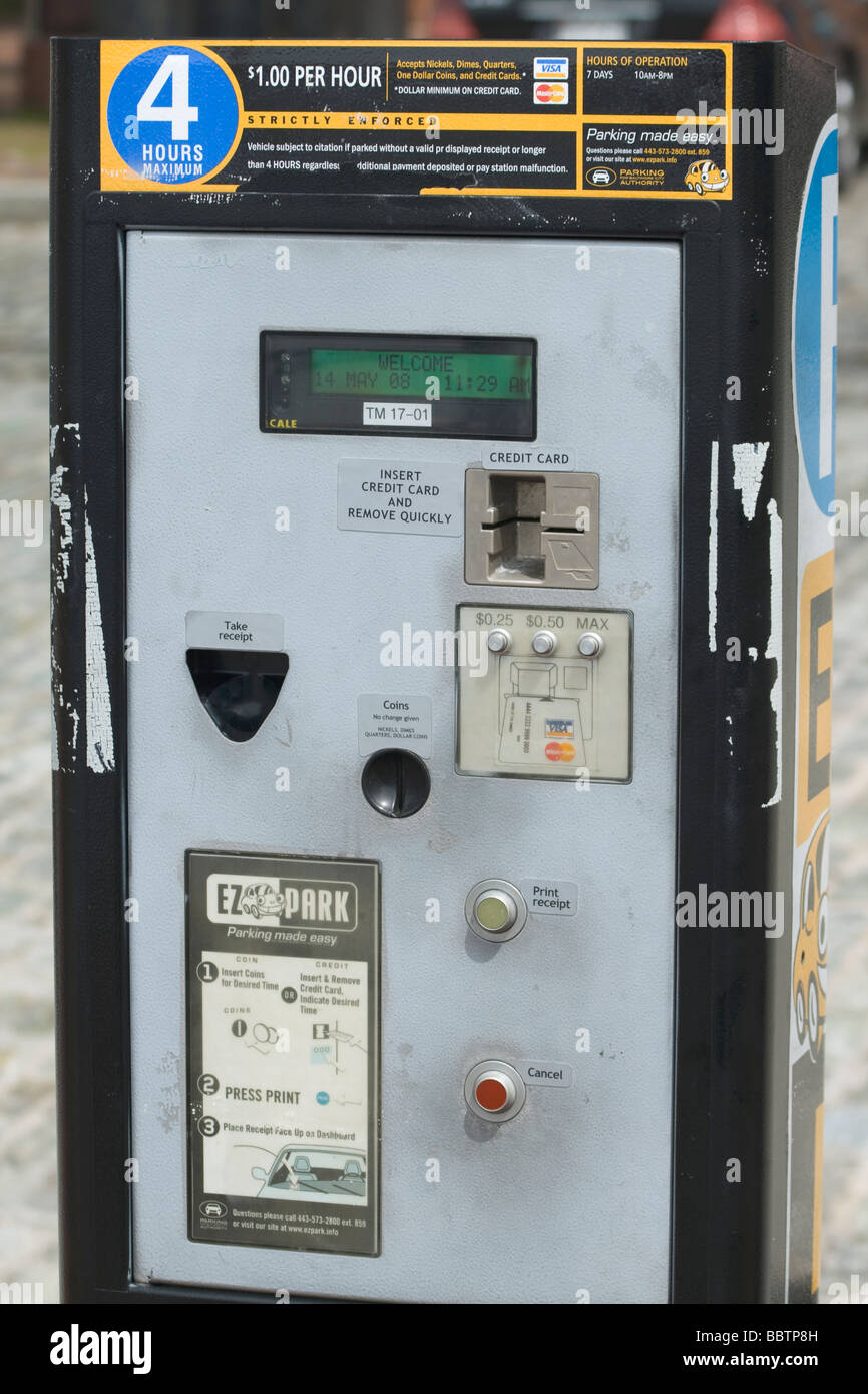 Car park meter hi-res stock photography and images - Alamy