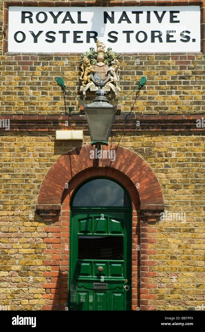 The Royal Native Oyster Stores, Whitstable, Kent, England Stock Photo ...