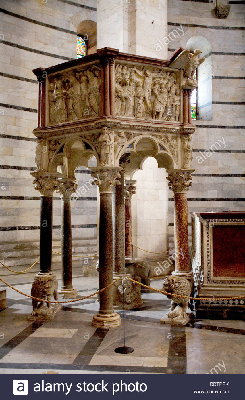 Giovanni Pisano Pulpit High Resolution Stock Photography and Images - Alamy