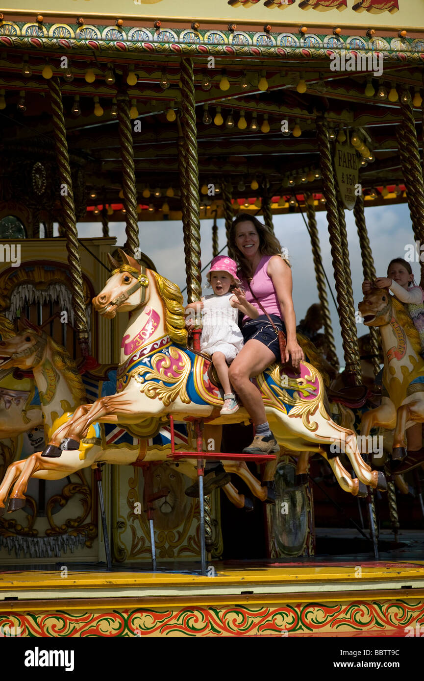 Galloper roundabout hi-res stock photography and images - Alamy