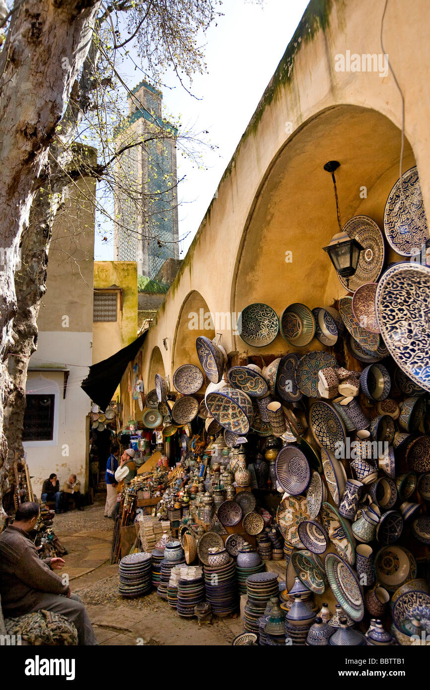 Fez pottery hi-res stock photography and images - Alamy