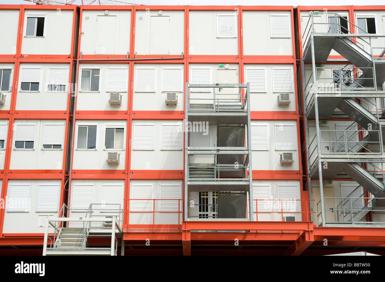 Paris Baustelle Paris Construction Site Stock Photo - Alamy