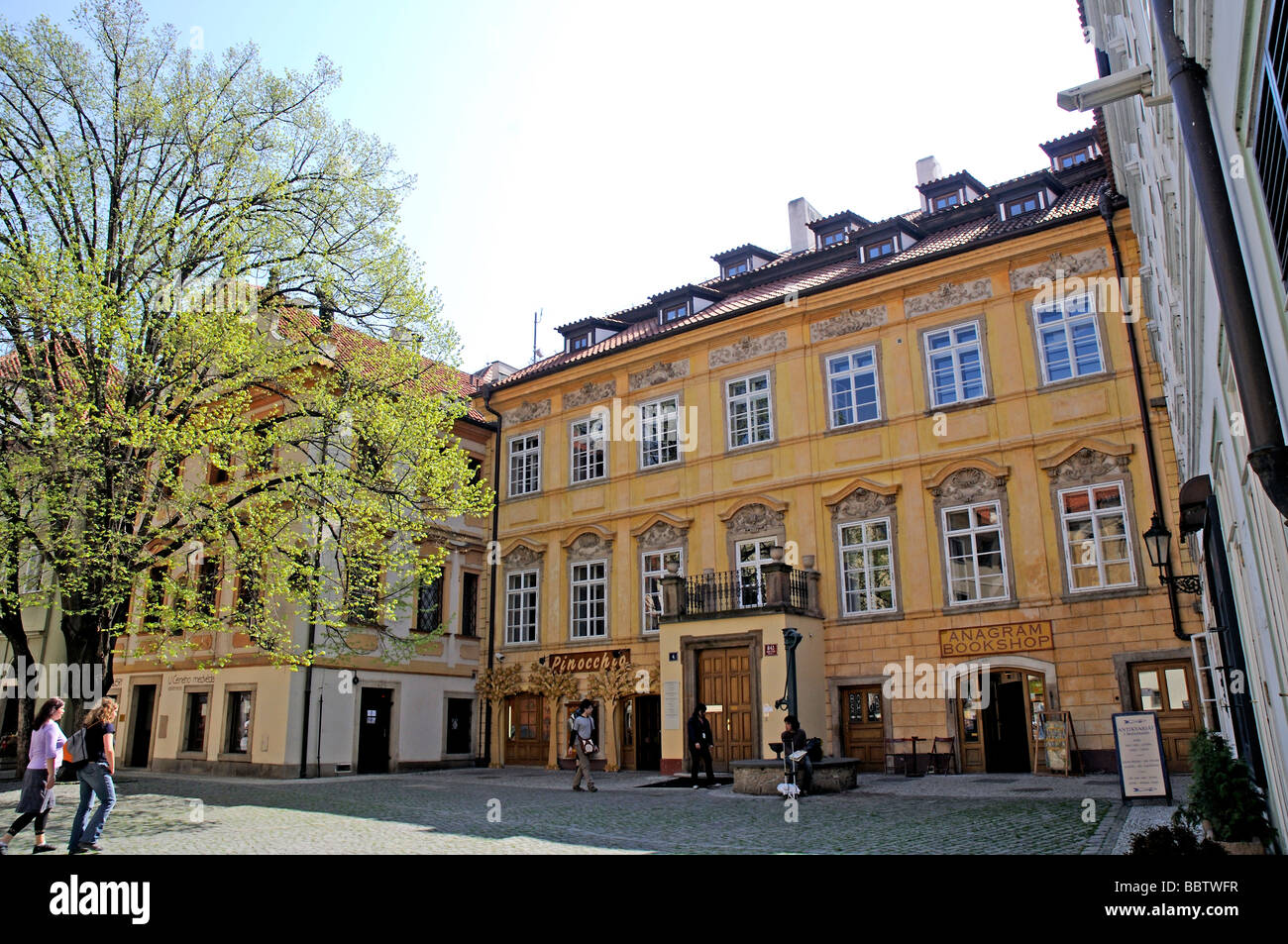 Characters and sights of Prague the Capital of the Czech Republic Stock ...