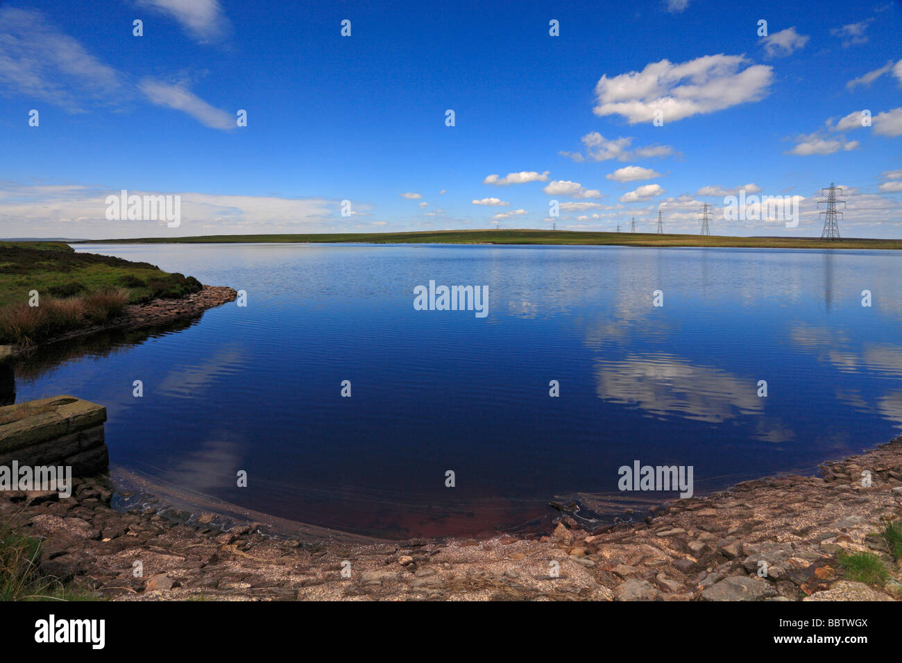 Blackstone Edge Reservoir near Rochdale Greater Manchester Lancashire England UK Stock Photo - Alamy