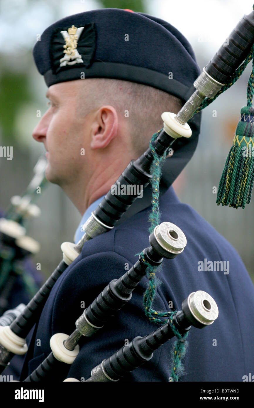 8th Innerleithen Pipe Band Championships - Scottish Borders Stock Photo ...