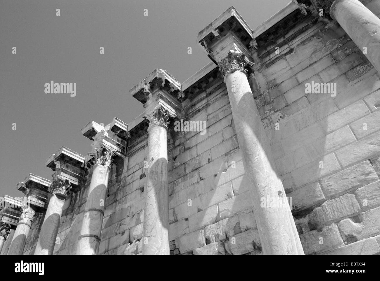 Hadrians column Black and White Stock Photos & Images - Alamy