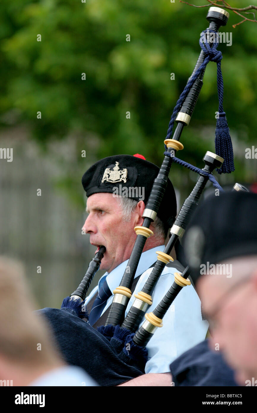 8th Innerleithen Pipe Band Championships - Scottish Borders Stock Photo ...