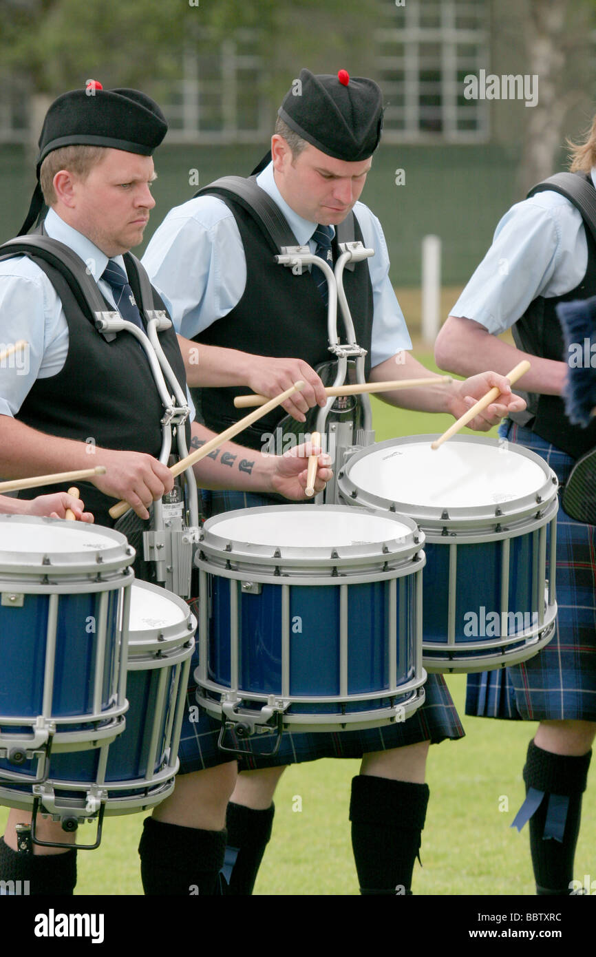 8th Innerleithen Pipe Band Championships - Scottish Borders Stock Photo ...