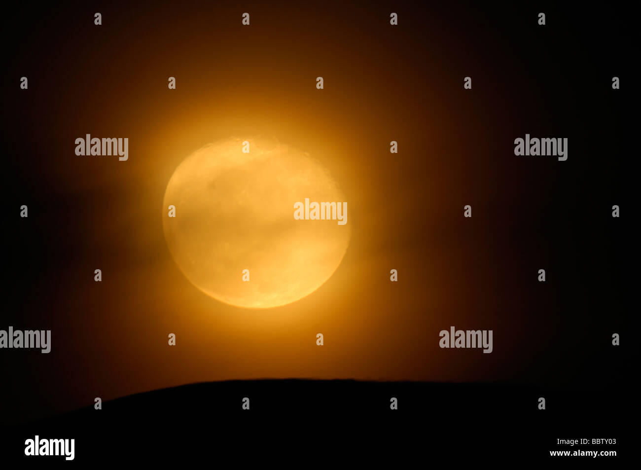 Moonrise Night Nighttime High Resolution Stock Photography and Images ...