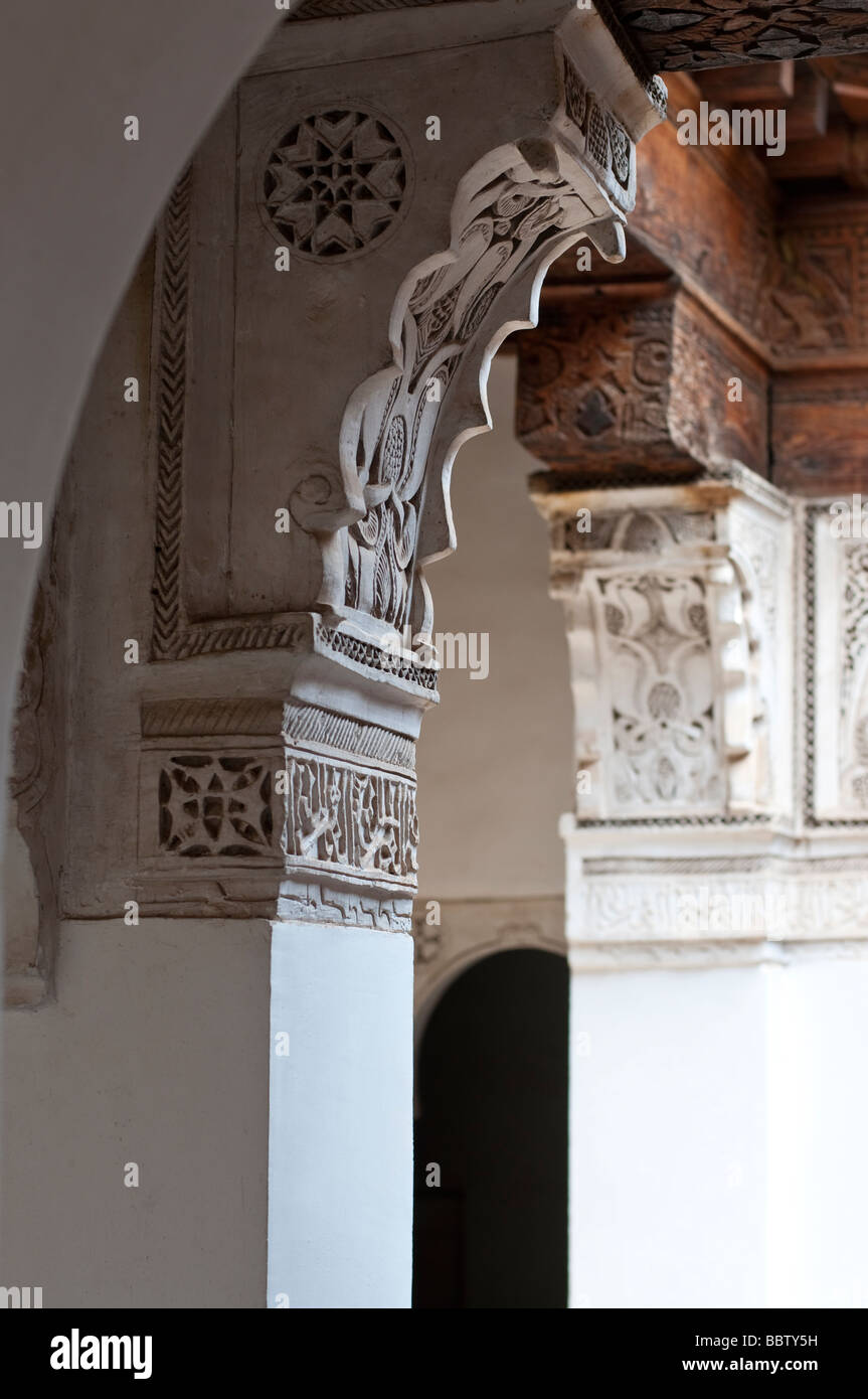 Interior of the Marrakesh Museum in Marrakesh Morocco Stock Photo - Alamy