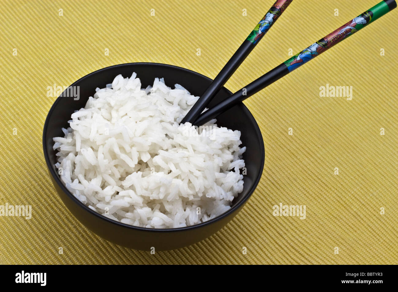 Dish basmati rice chopsticks hi-res stock photography and images - Alamy