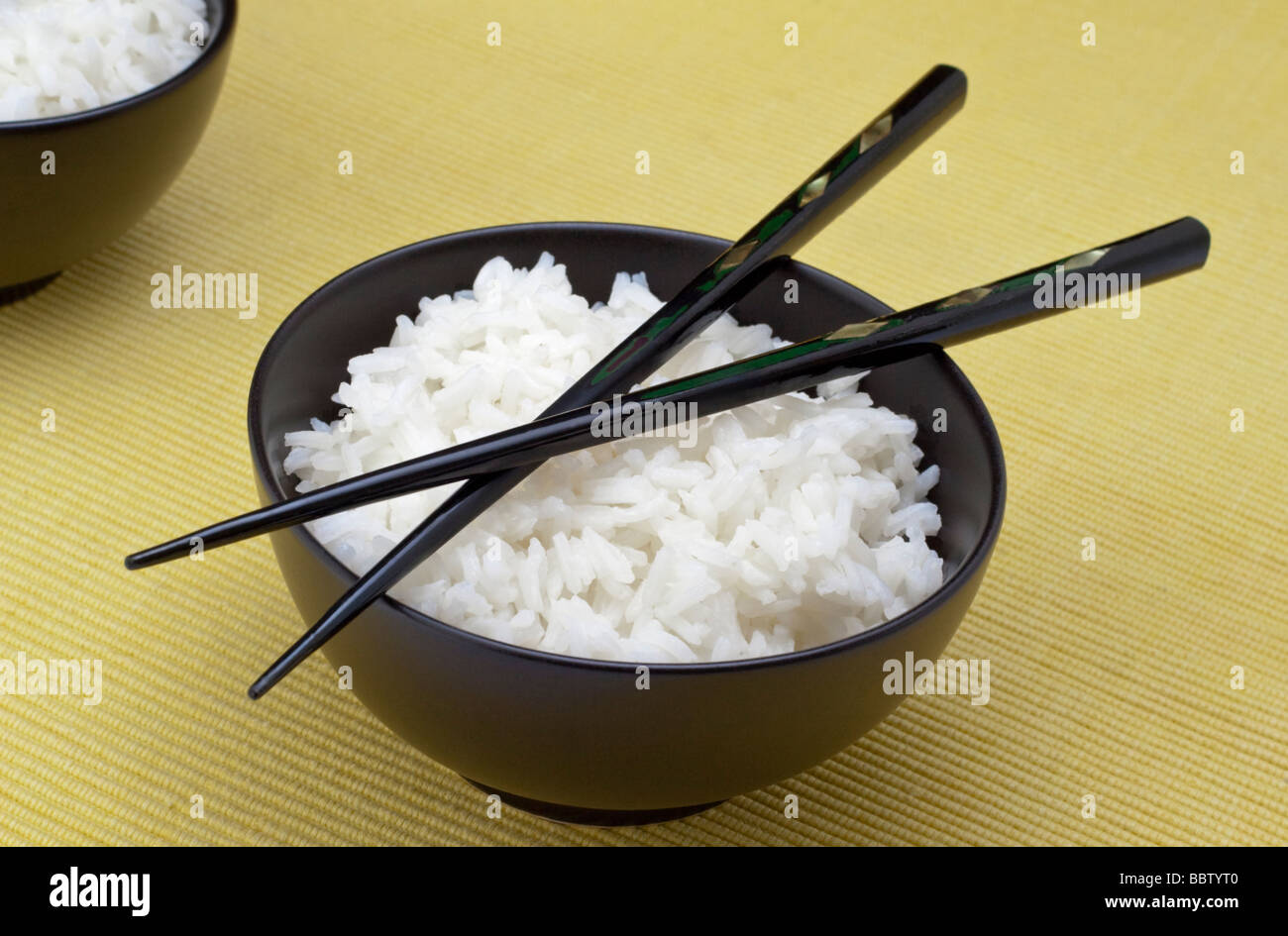 Dish basmati rice chopsticks hi-res stock photography and images - Alamy