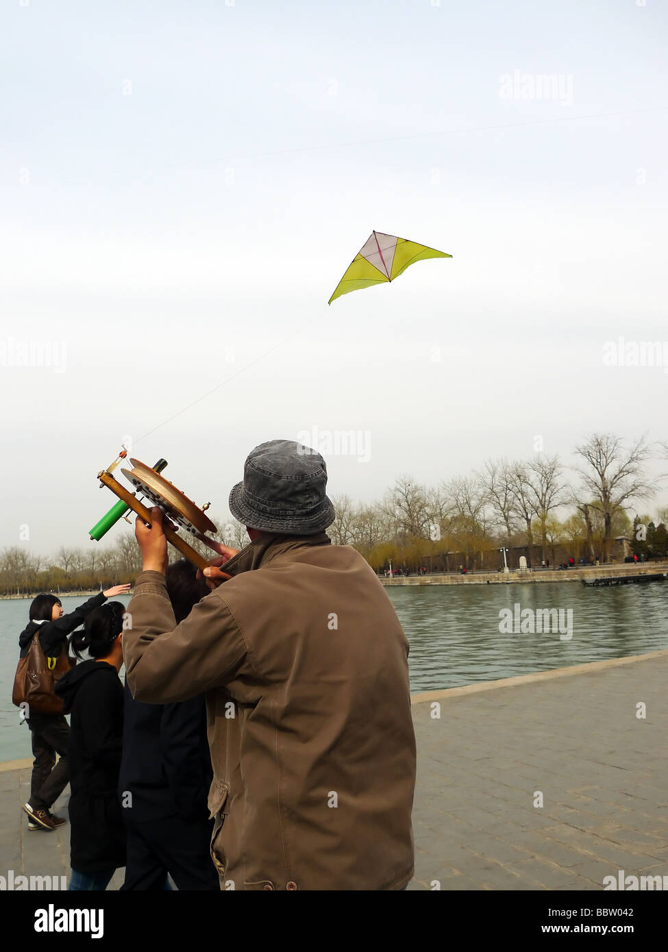 Kite flyer hi-res stock photography and images - Alamy
