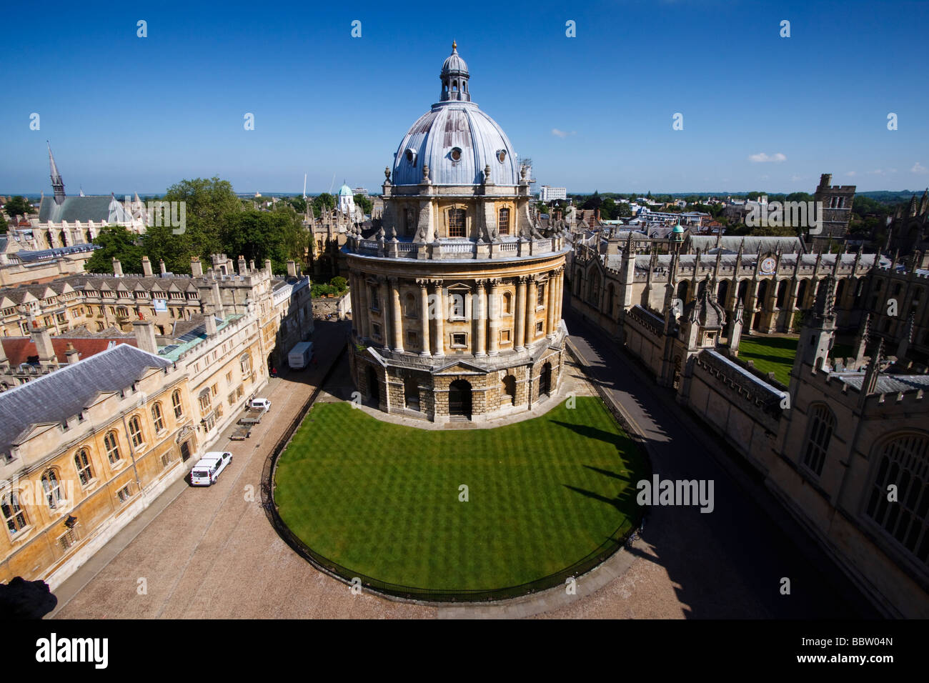 Radcliffe Camera from St Mary's Church Stock Photo - Alamy