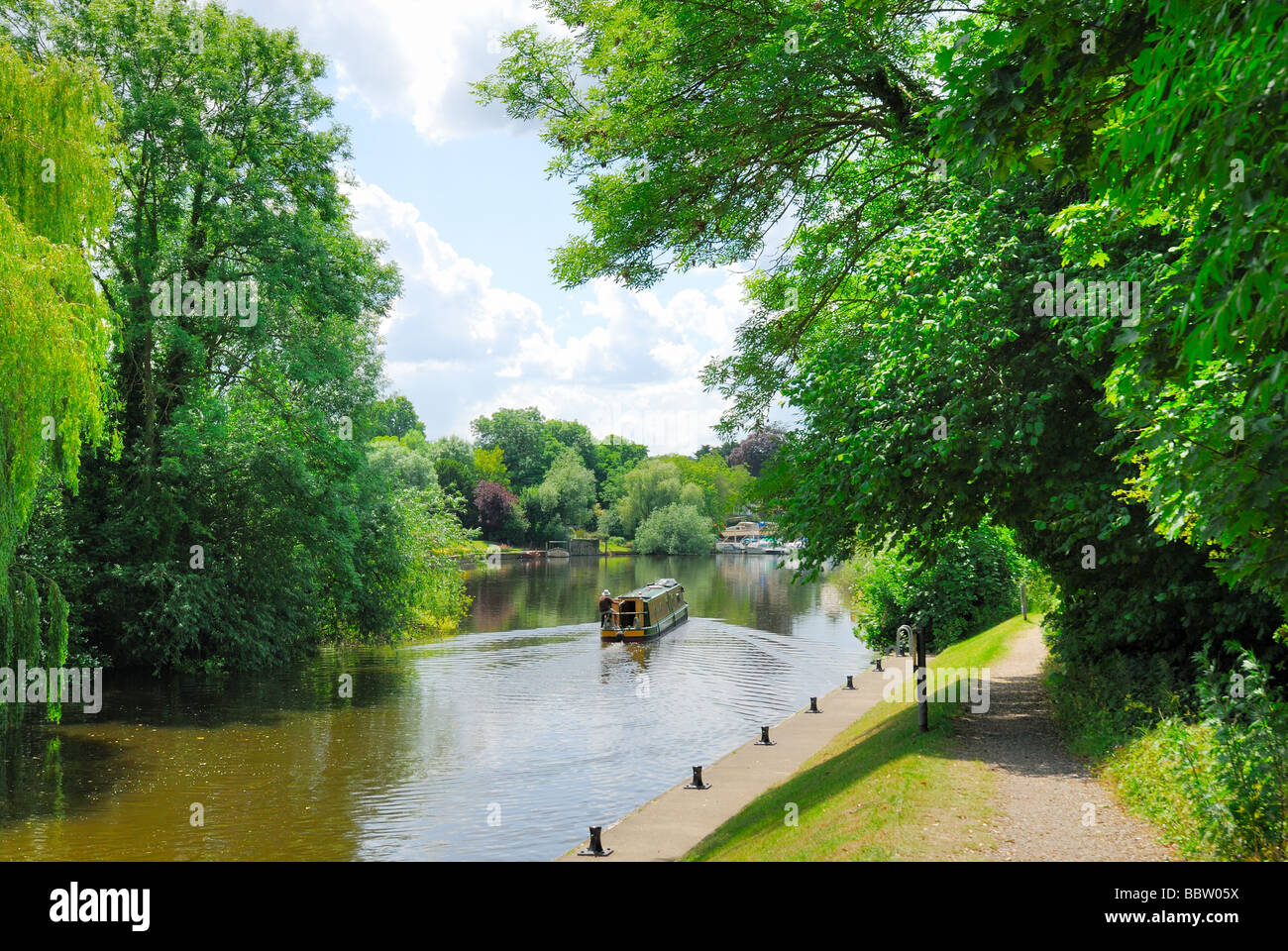 Windsor river canal boat hi-res stock photography and images - Alamy