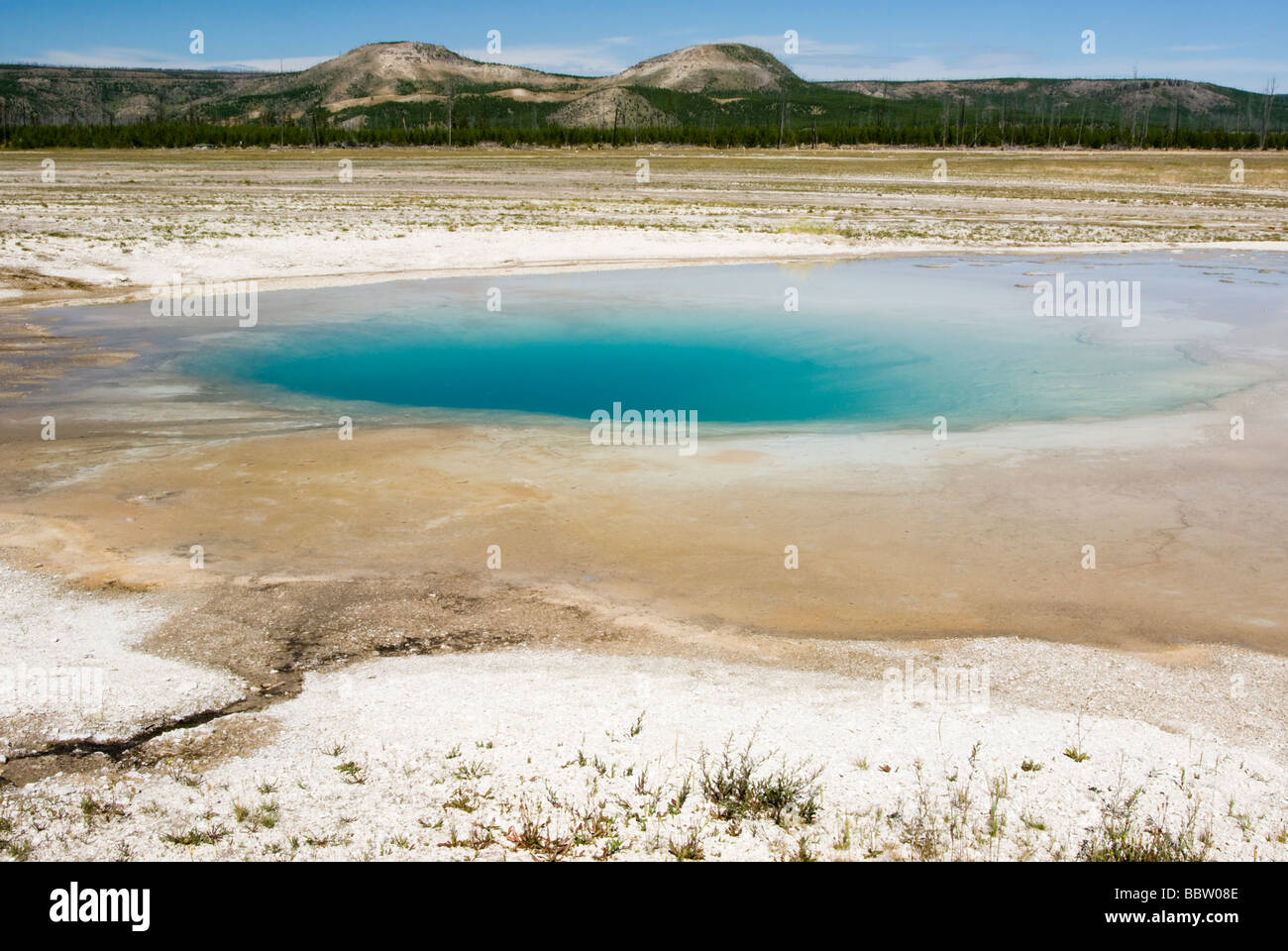 Horizontal geyser basin hi-res stock photography and images - Alamy