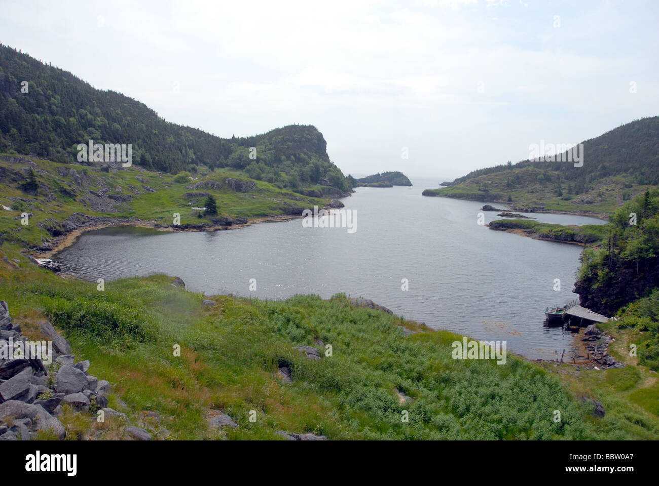 British Harbour Newfoundland Canada Stock Photo - Alamy