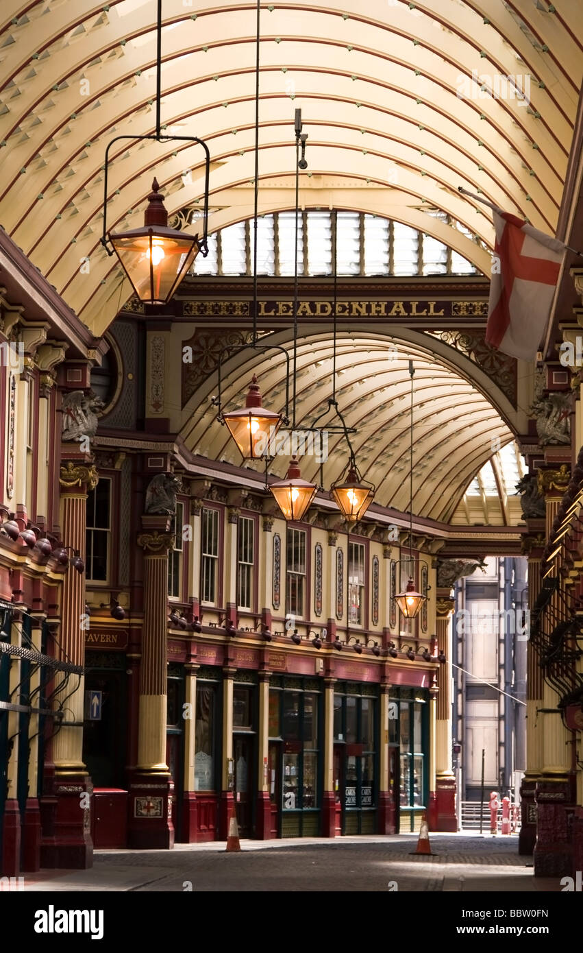 Leadenhall Market in the City of London Stock Photo - Alamy