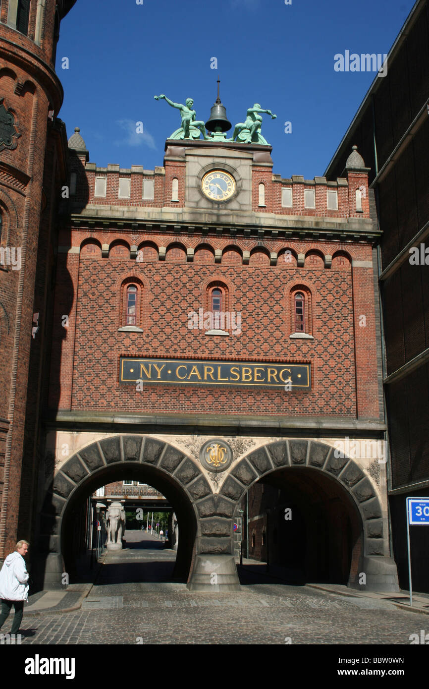 Carlsberg brewery - Denmark, beer factory Stock Photo - Alamy