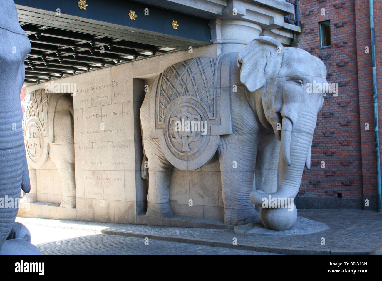 Carlsberg brewery - Denmark, beer factory Stock Photo - Alamy