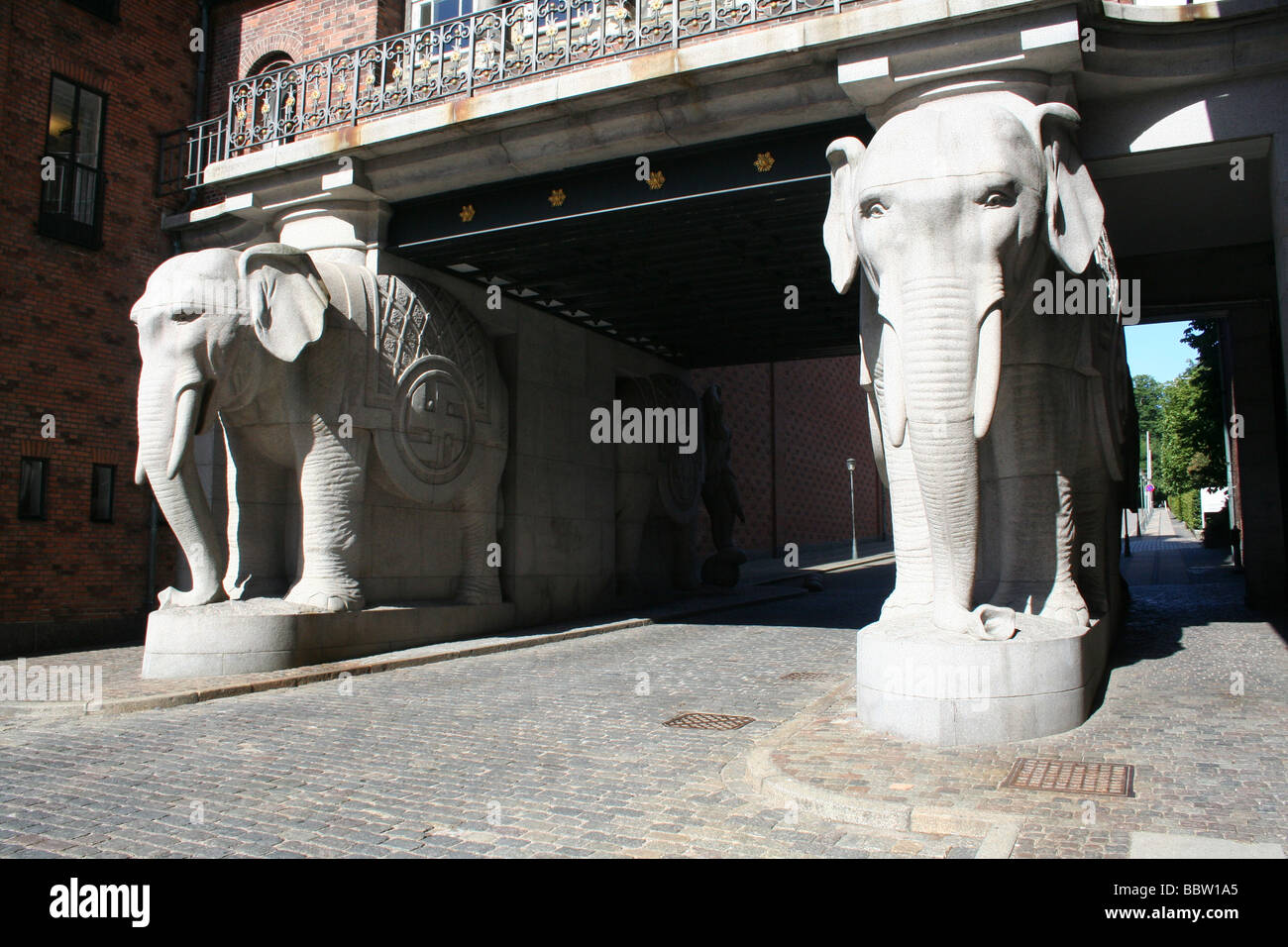 Carlsberg brewery - Denmark, beer factory Stock Photo - Alamy