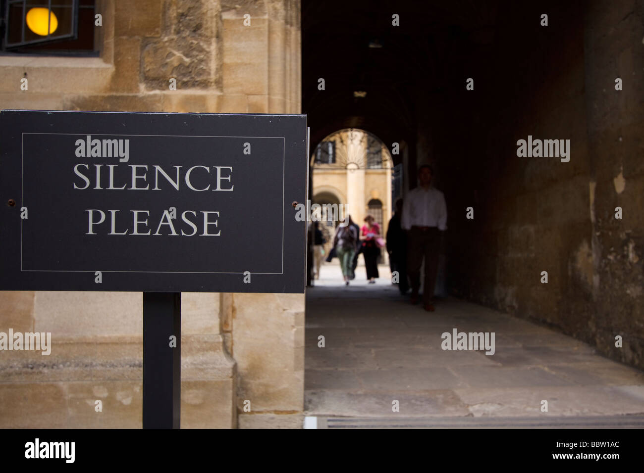 Silence Please Sign In Library