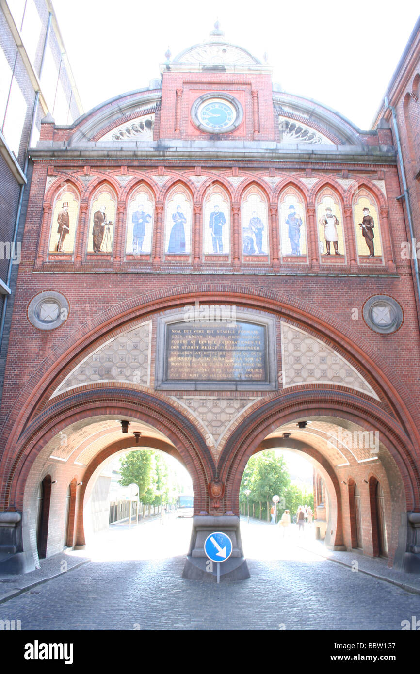 Carlsberg brewery - Denmark, beer factory Stock Photo - Alamy
