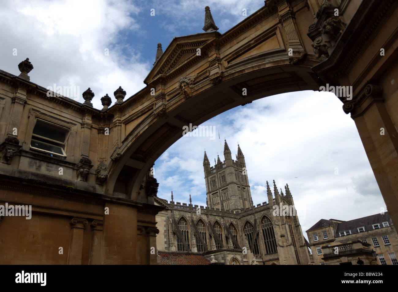 Wide stone archway hi-res stock photography and images - Alamy