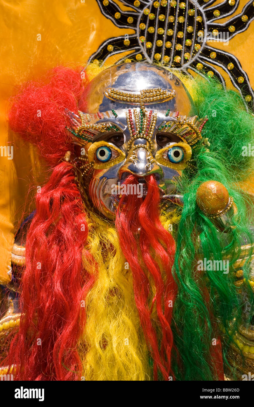 A Moreno Dancer in Oruro Carnival, Bolivia Stock Photo - Alamy