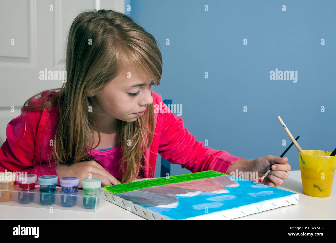 Paint brush picture hi-res stock photography and images - Alamy