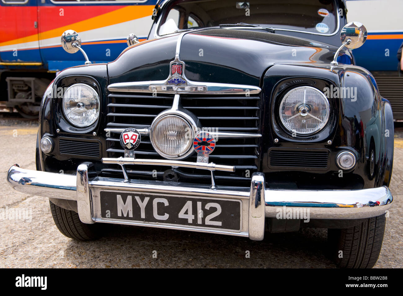 The front of a classic Rover 75 P4 'Cyclops' motor car Stock Photo - Alamy