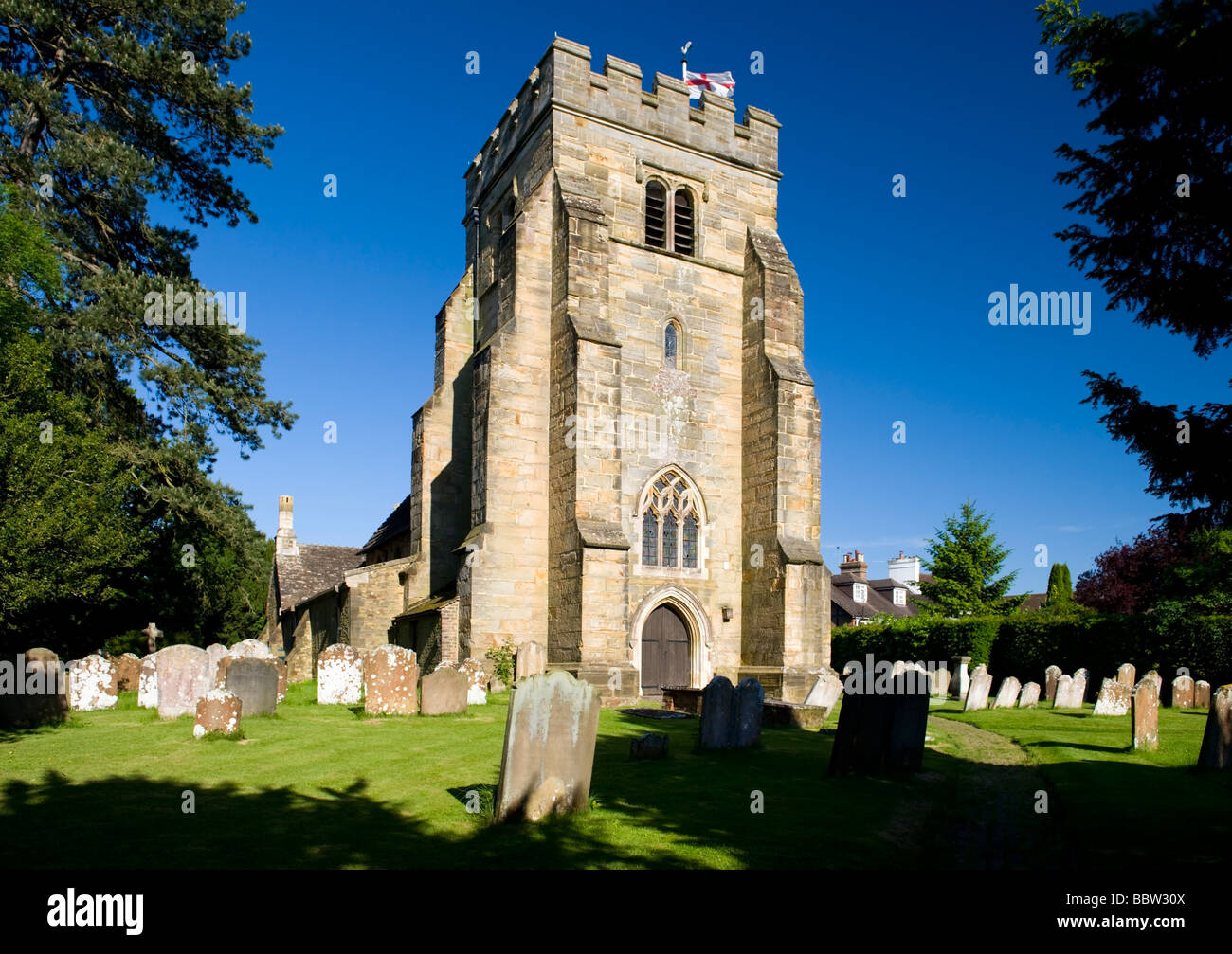 St Mary Magdalene's Church, Rusper, Surrey, England Stock Photo - Alamy