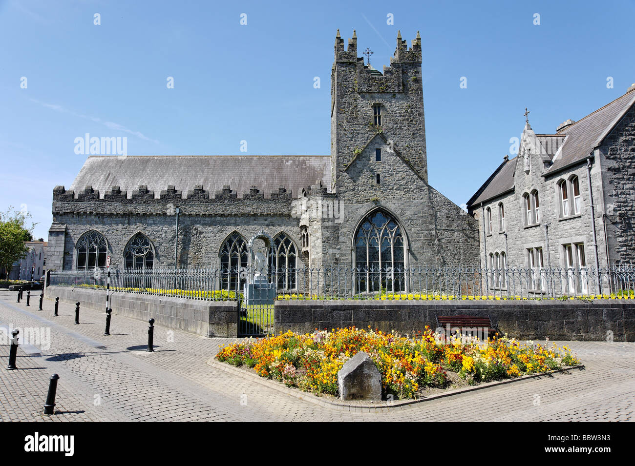 The Black Abbey in Kilkenny city Southern Ireland Stock Photo - Alamy