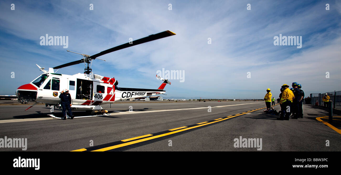 CAL FIRE Emergency Responder helicopter @ special operations training ...
