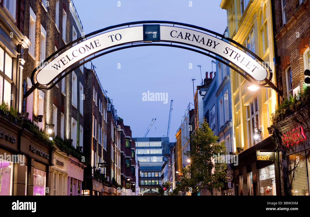 Carnaby street soho london england hi-res stock photography and images ...