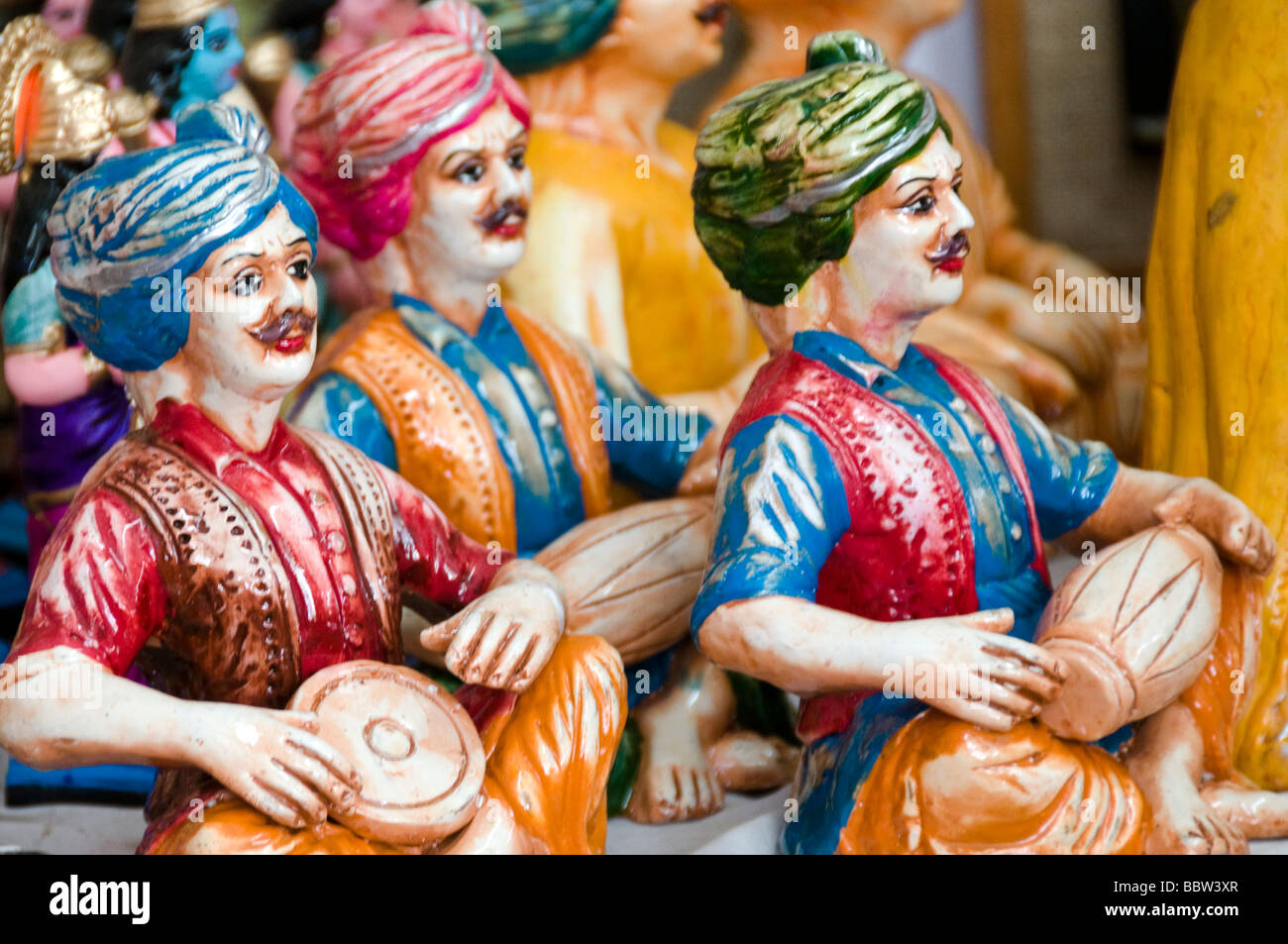 Decorative handmade showpiece, sale in India Stock Photo - Alamy