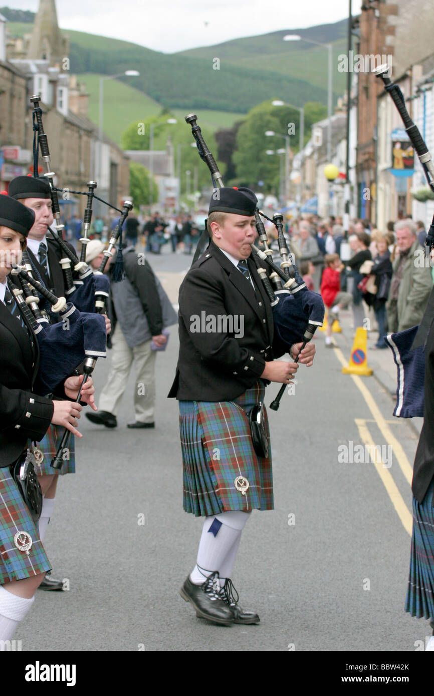 Scottish pipe band championship hi-res stock photography and images - Alamy
