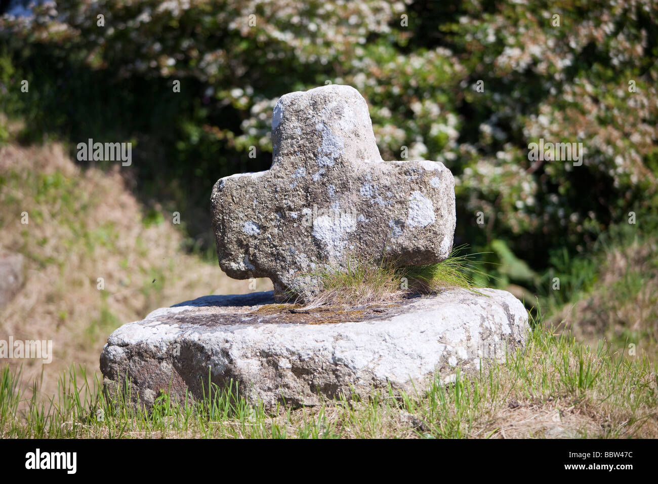 Ancient stone cross near crows hi-res stock photography and images - Alamy
