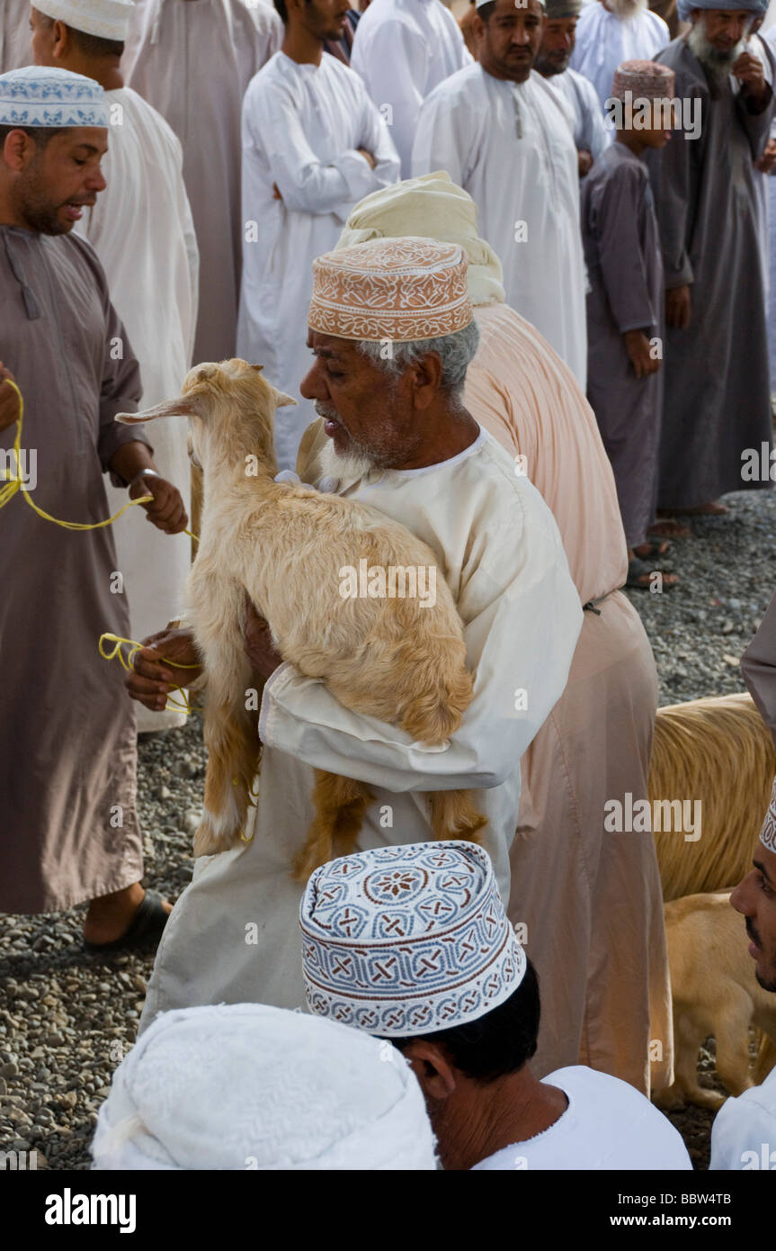 Goat Market Nizwa Oman Stock Photo - Alamy