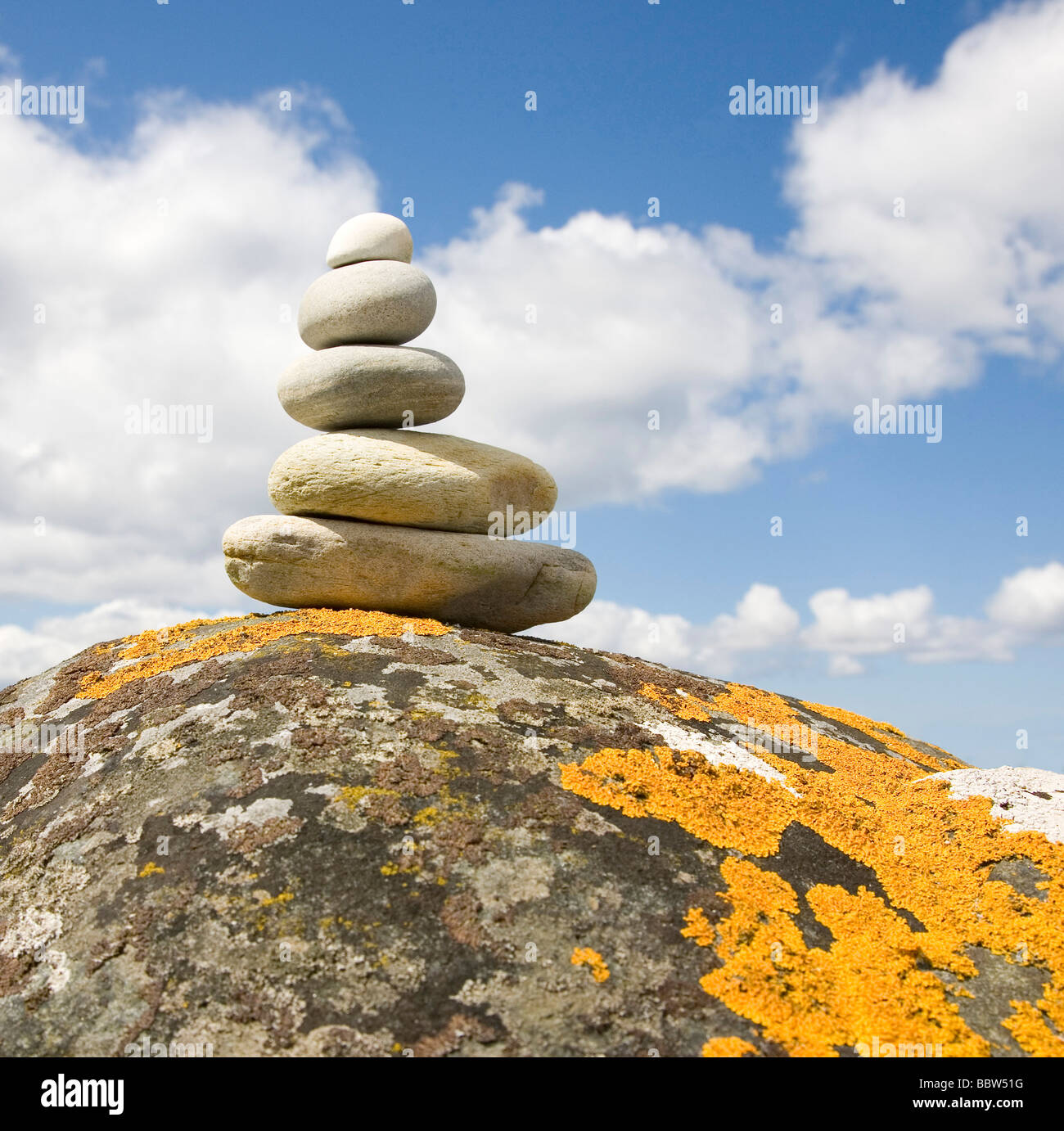Lichen covered stones rocks hi-res stock photography and images - Alamy