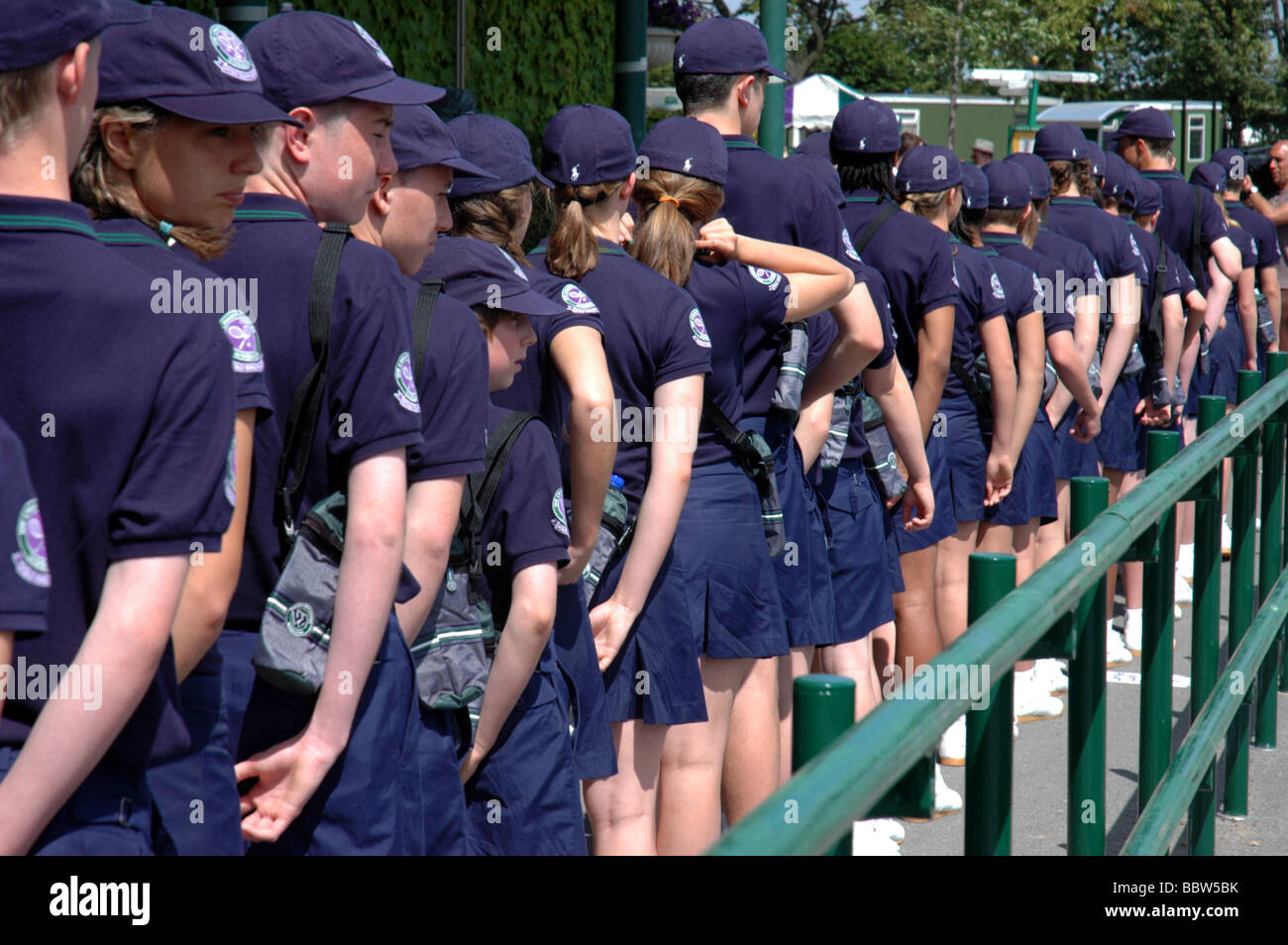 Ballgirls hi-res stock photography and images - Alamy