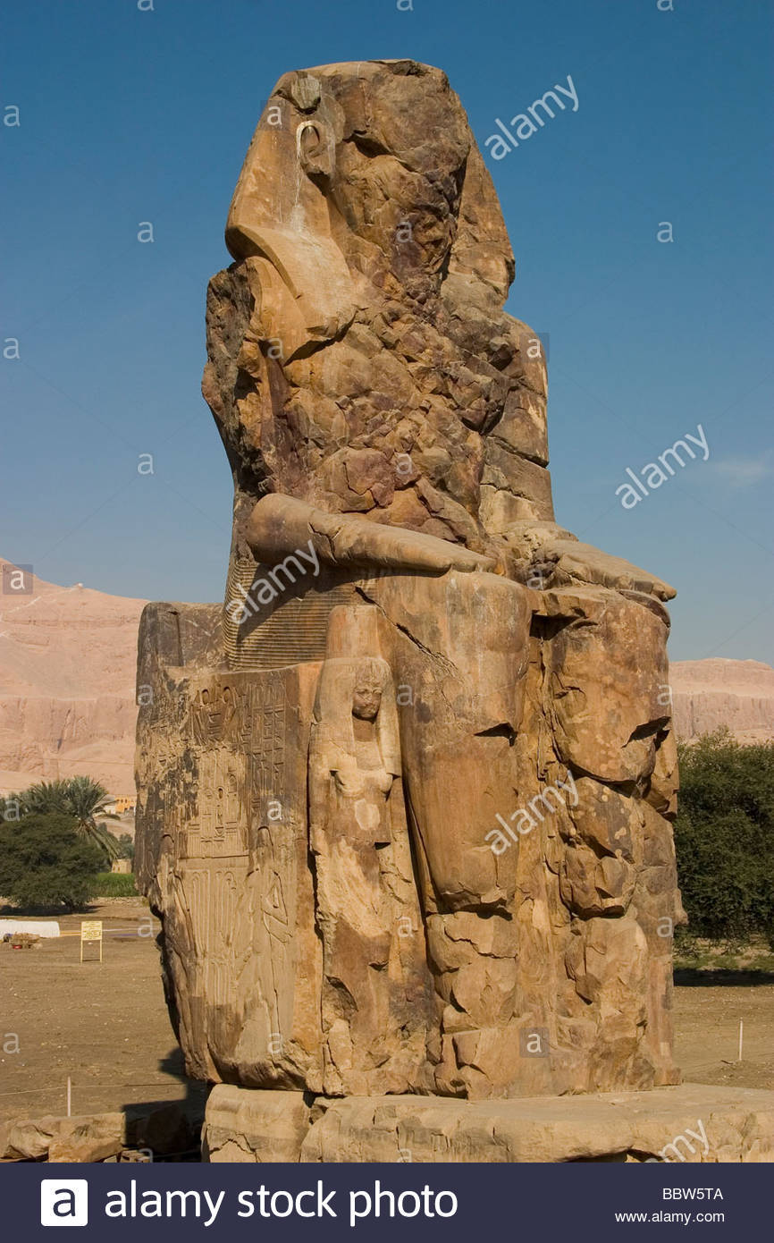 Colossus Of Memnon High Resolution Stock Photography and Images - Alamy