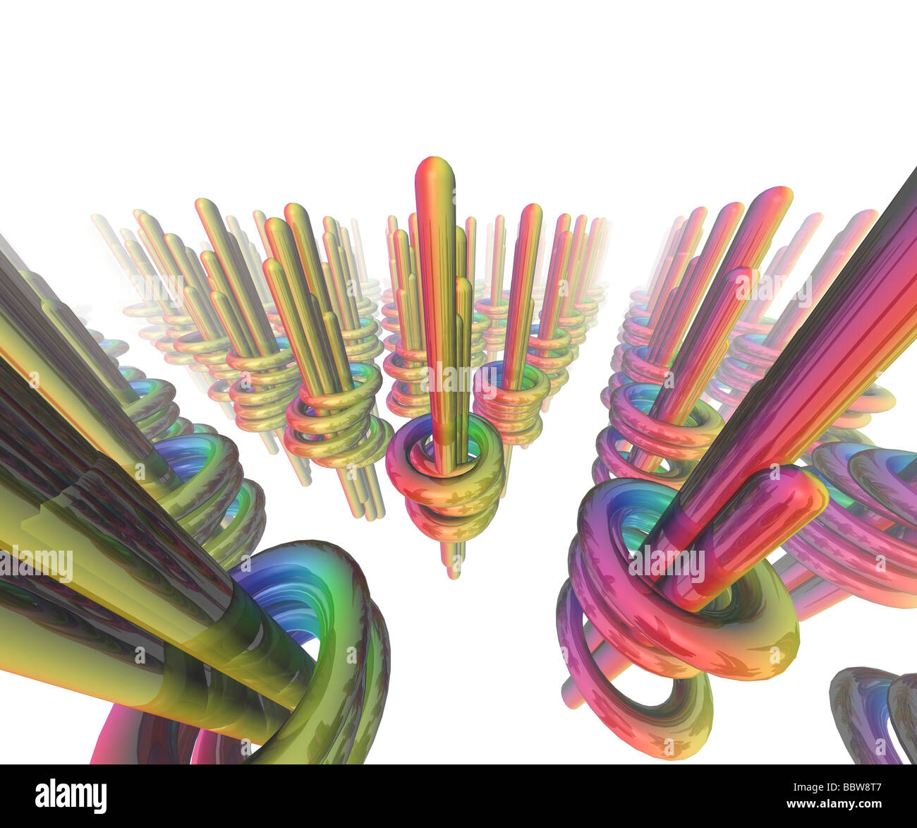 Multy coloured environment Stock Photo - Alamy