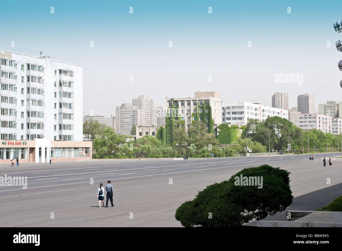 On pyongyang streets hi-res stock photography and images - Alamy