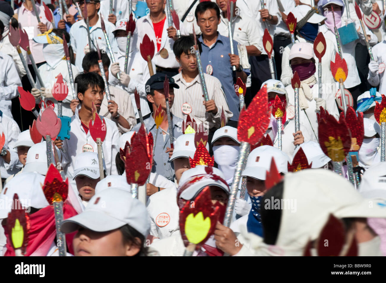 Students marching in pyongyang hi-res stock photography and images - Alamy